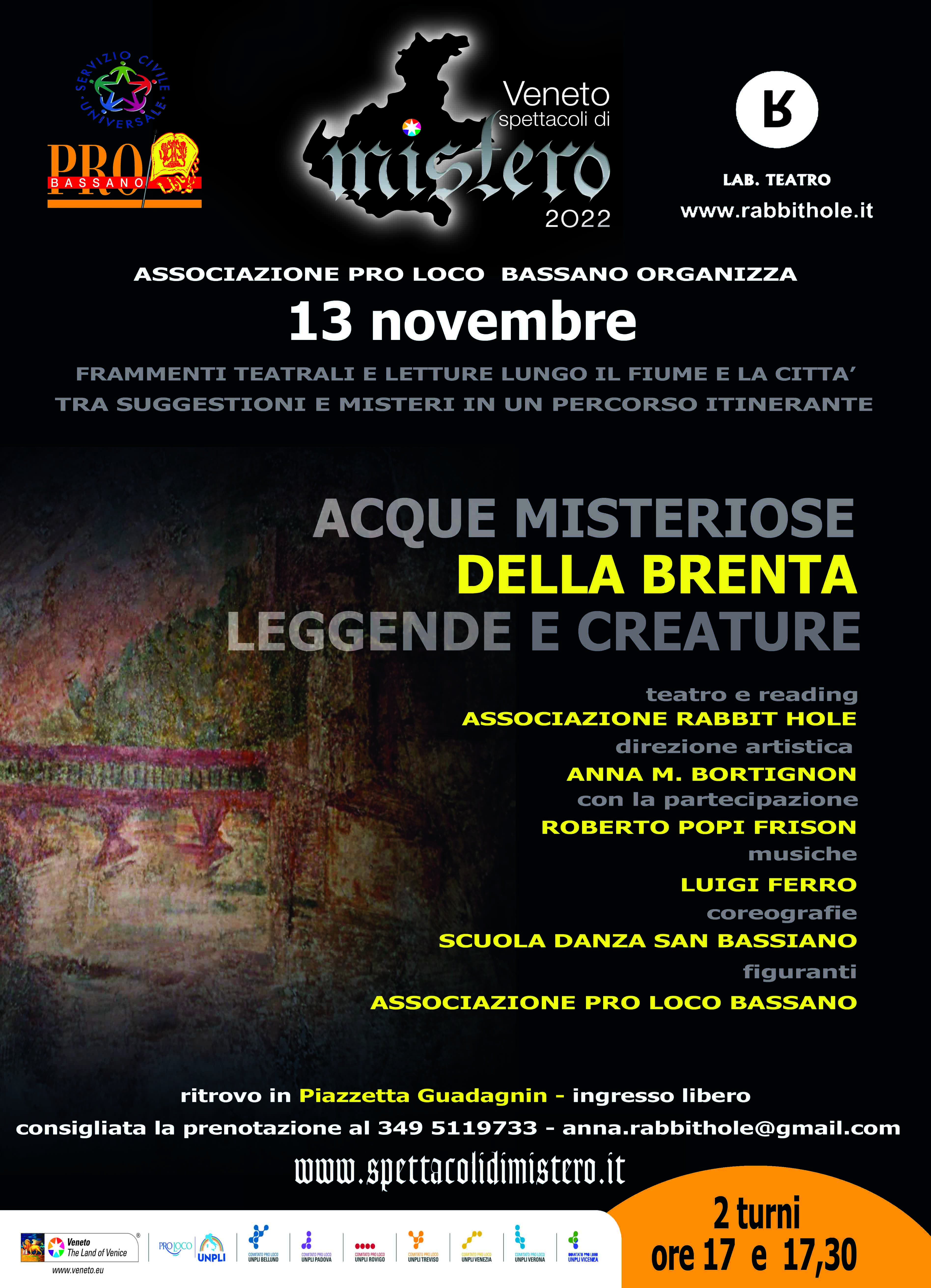 ACQUE MISTERIOSE DELLA BRENTA tra leggenda e mistero - Spettacoli di ...